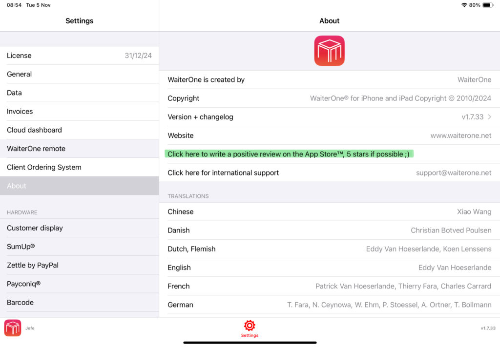 Take Control of Orders with WaiterOne’s COS (Client Ordering System ...